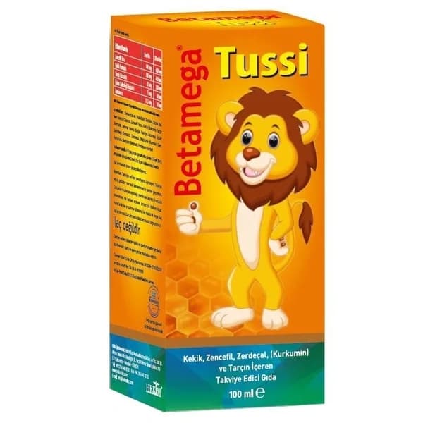 Betamega Tussi Supplementary Syrup 100 ml | Bazaarica